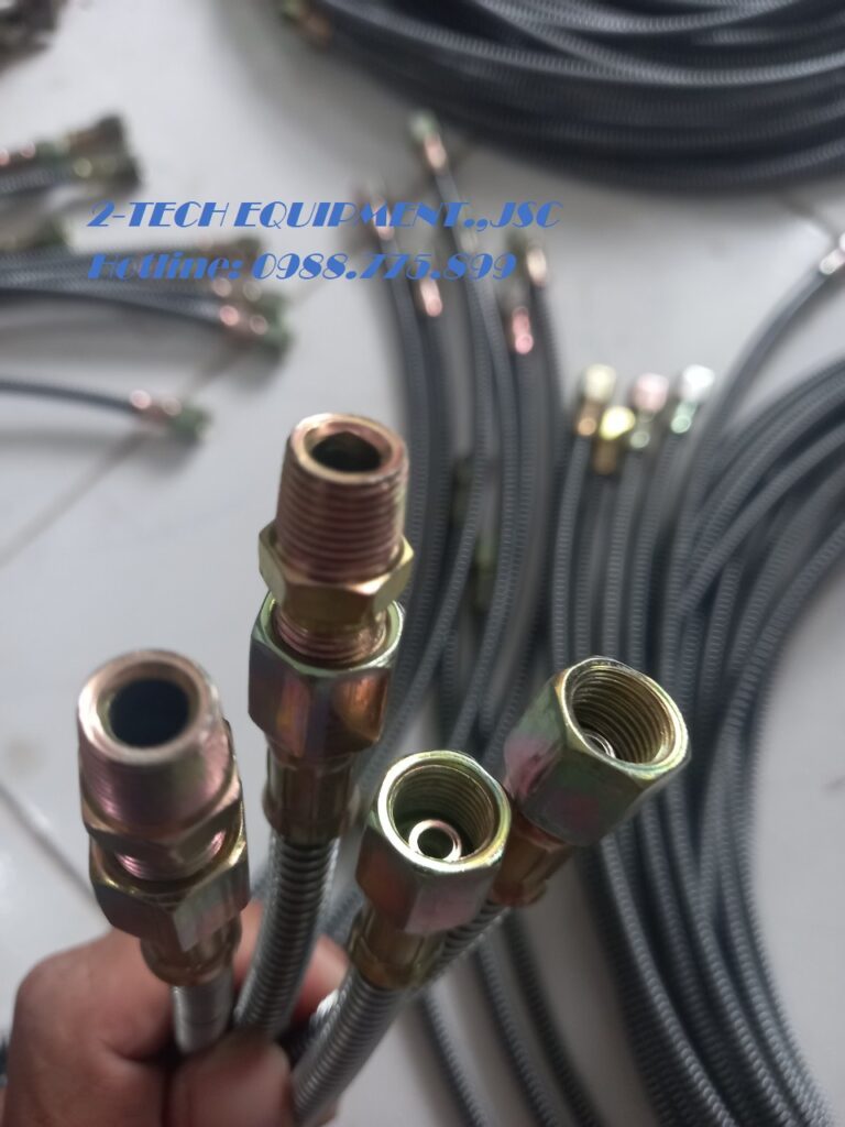 Dây bơm mỡ trạm JS500-750-1000- gối treo vít tải – Phụ tùng trạm trộn